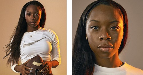 Antoinette "Toni" Harris: Her Bright Football Future