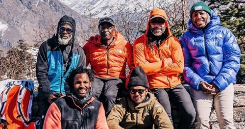 All-Black Team of Climbers Makes History After Reaching the Top of ...
