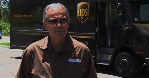 UPS Driver From Arizona Retires After 50 Years on the Job