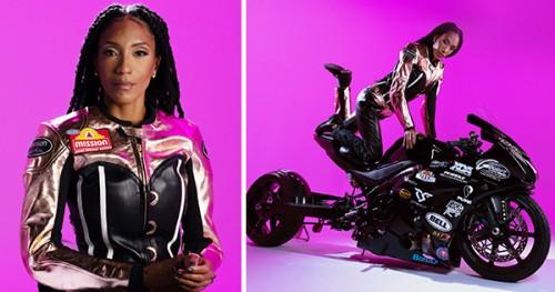 Meet Dystany Spurlock, the Black Woman Motorcycle Drag Racer Who ...